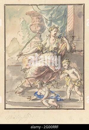 The moderation. Design for a painting Stock Photo - Alamy