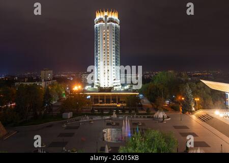 republic square in almaty, kazakhstan Stock Photo - Alamy