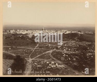View of Ramla in Israel, Rameleh, vue générale prize de la tour (title ...