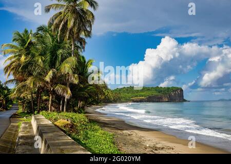 View of Antoine bay with tropical beach on Grenada island, Caribbean ...