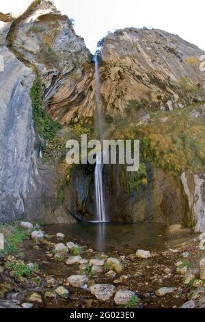 France, Alpes Maritimes, Courmes, Courmes waterfall Stock Photo - Alamy