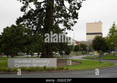 Blanchardstown, Dublin 15, Ireland, May 23rd 2021, Front Entrance to ...