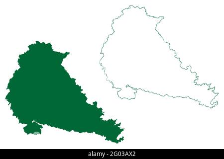 Vector city map of Pune, Maharashtra, India Stock Vector Image & Art ...