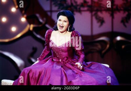 Helen Donath, amerikanische Opernsängerin, Sopranistin, Portrait, 1991 ...