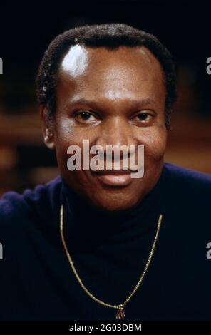 Simon Estes, amerikanischer Opernsänger, Bassbariton, Portrait circa ...