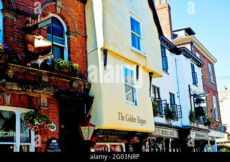 The Golden Slipper and The Royal Oak Pubs, Goodramgate, York, Yorkshire ...