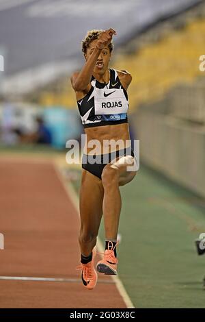 Yulimar Rojas during the IAAF Diamond League Paris 2019 on August 24 ...