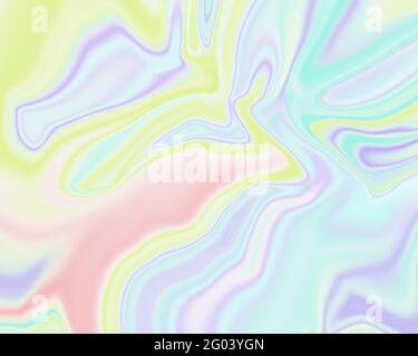 Abstract holographic liquid texture background Stock Photo - Alamy