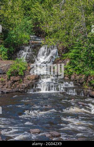 Trowbridge Falls Conservation Area Thunder Bay Ontario Canada Stock ...
