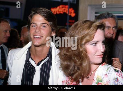 Rob Lowe and Melissa Gilbert Circa 1980's Credit: Ralph Dominguez ...