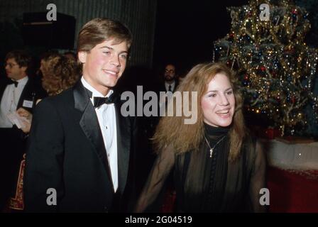Rob Lowe and Melissa Gilbert Circa 1980's Credit: Ralph Dominguez ...