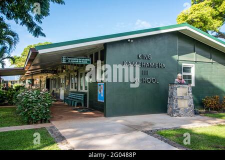 King Kamehameha III Elementary School Stock Photo - Alamy
