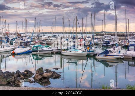 Town Quay Southampton England UK Waterfront development of housing ...