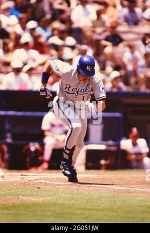 Kansas City Royals First Basemen Wally Joyner -- Please credit ...