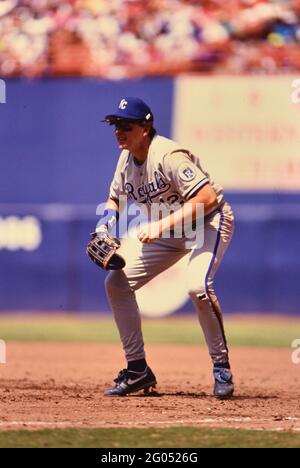 Kansas City Royals First Basemen Wally Joyner -- Please credit ...