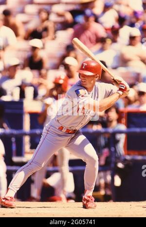 Texas Rangers outfielder Rusty Greer -- Please credit photographer Kirk ...