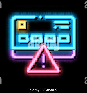 Hacking Binary Code neon glow icon illustration Stock Vector Image & Art - Alamy