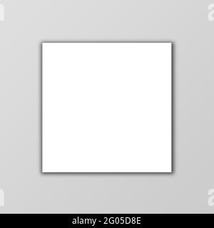 Simple picture squared frame with black borders. Perfect Square Blank ...