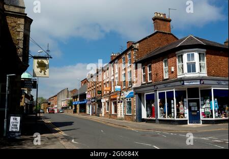 Town centre, Rothwell, Northamptonshire, England, UK Stock Photo - Alamy