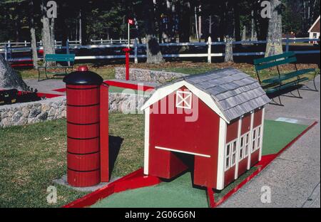 1980s America - Funspot mini golf, Route 3, Weirs Beach, New Hampshire ...
