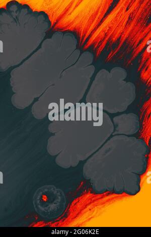 Abstract background of acrylic. Colourful rpaint dissolve Stock Photo ...