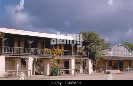 Alamo Village Stores, Brackettville, Texas Stock Photo - Alamy