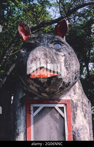 1980s America - Pig Stand, San Antonio, Texas 1982 Stock Photo - Alamy