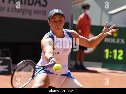 Paris, Fra. 01st June, 2021. Paris, Roland Garros, French Open Day 3 01 ...