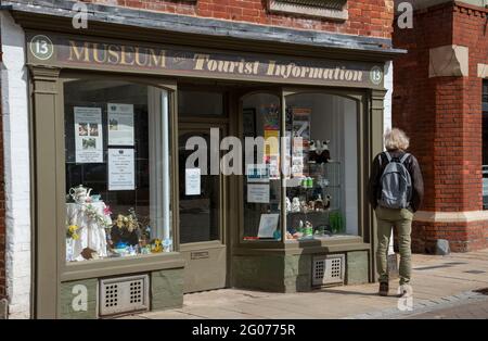 Romsey, Hampshire, England, UK. 2021. The town hall a Victorian ...