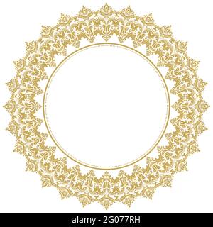Elegant vintage vector ornament in classic style. Abstract traditional ...