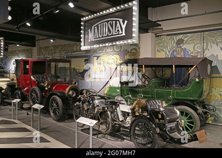 Maudslay Vintage Car, Britain Stock Photo - Alamy