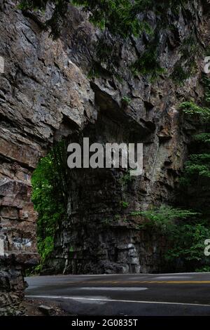 Backbone Rock in Damascus Virginia Stock Photo - Alamy
