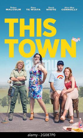 THIS TOWN, from left: Alice May Connolly, David White, 2020. © Topic ...