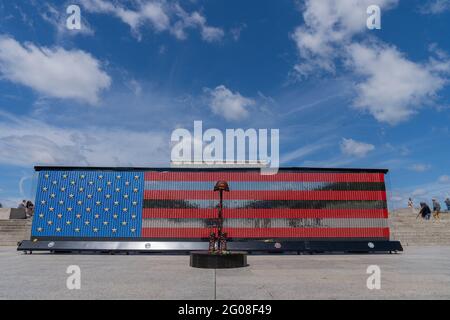 Washington, DC May 31. 2021. Veterans' day special ceremony at World ...