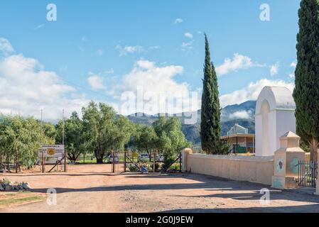 AMALIENSTEIN, SOUTH AFRICA - APRIL 6, 2021: Frikkie se Gat, a road ...