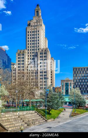 Providence. A commercial building on the Westminster Street shopping ...