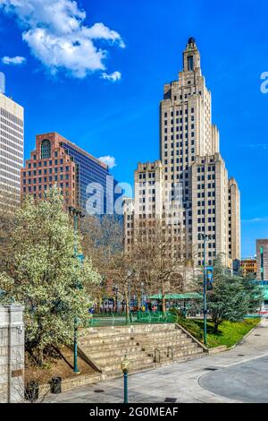 Providence. A commercial building on the Westminster Street shopping ...