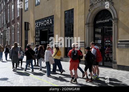 Sephora store in Copenhagen Stock Photo - Alamy