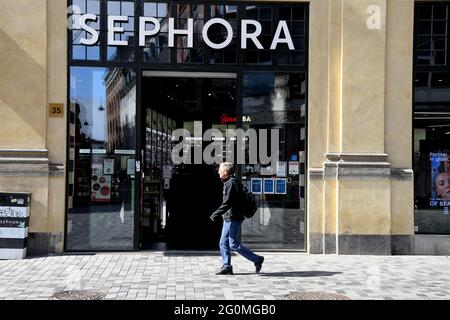 Sephora store in Copenhagen Stock Photo - Alamy