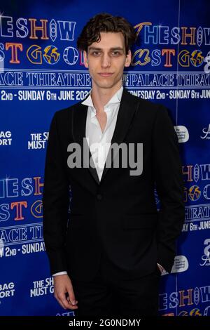 Rhys Whitfield during the photocall for The Show Must Go On Live at the ...