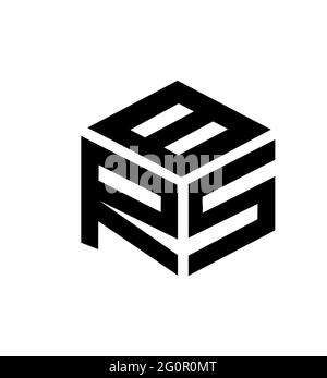 BRS logo. BRS letter. BRS letter logo design. Initials BRS logo linked ...