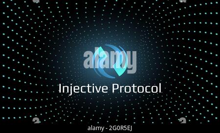 Injective Protocol INJ token symbol of the DeFi project cryptocurrency ...