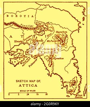 Ancient Attica Map