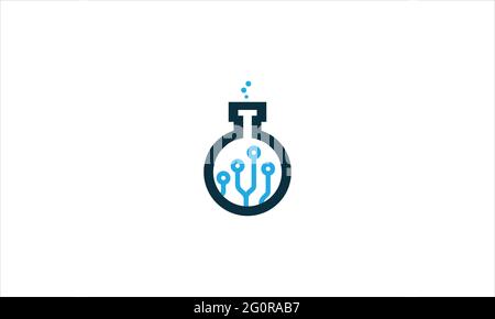 Health Medical Lab icon template vector illustration Stock Vector Image ...