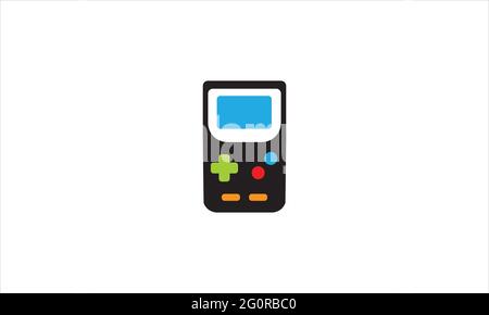 video game with console and gun retro style vector illustration design ...