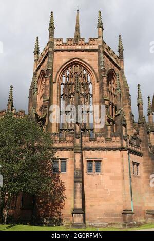 St Michael’s Tower at Coventry Cathedral Stock Photo - Alamy