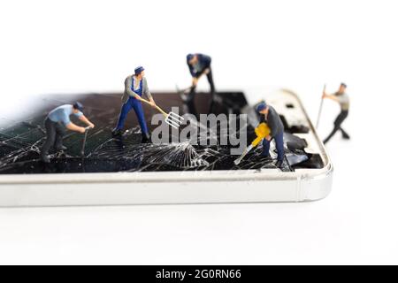 Phone hitting the street Stock Photo - Alamy