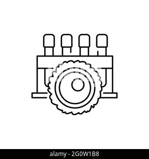 Semen collection olor line icon. Pregnancy. Pictogram for web page ...