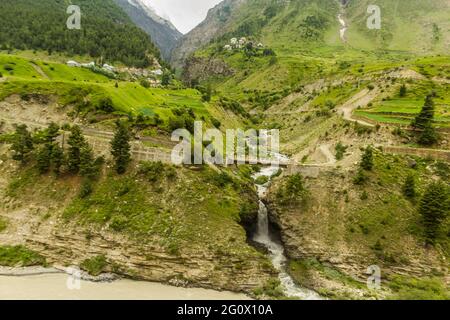 Various views of Keylong, Himachal Pradesh Stock Photo - Alamy