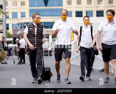 Baku, Azerbaijan. 4th June, 2021. # 99 Antonio Giovinazzi (ITA, Alfa ...